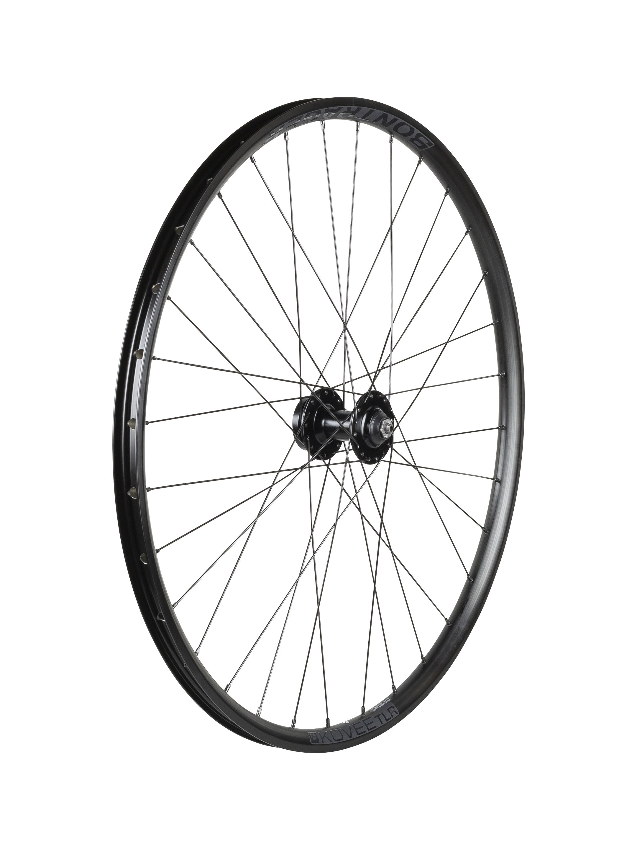 Bontrager Framhjul Kovee TLR/DC20 27.5 Disc PV 32H Black | Elcykelpunkten